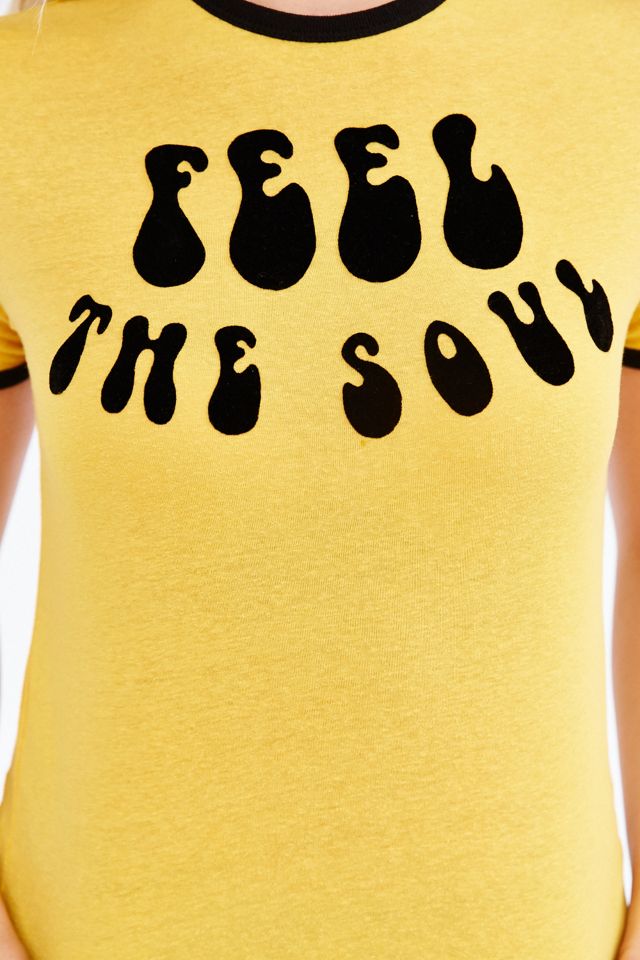 Feel The Soul Ringer Tee | Urban Outfitters