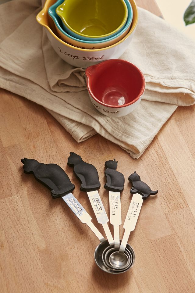 Cat Measuring Spoons Set | Urban Outfitters