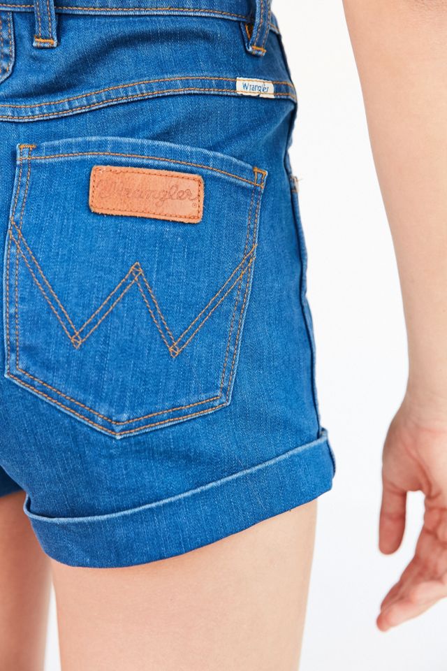 Wrangler Pin-Up Cuff Denim Short | Urban Outfitters