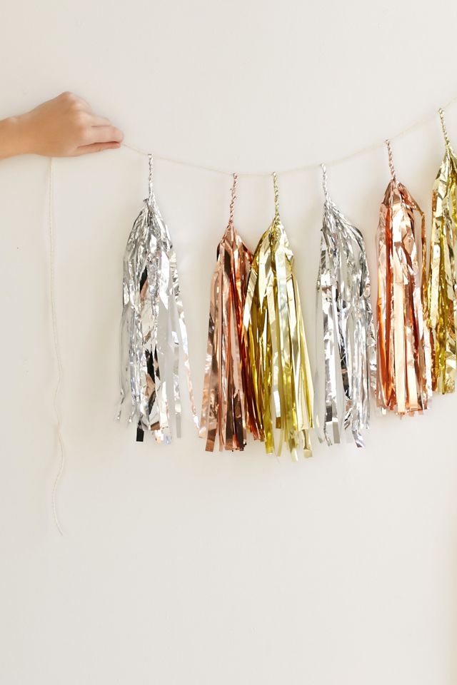 Studio Mucci Heavy Metal Fringe Banner | Urban Outfitters
