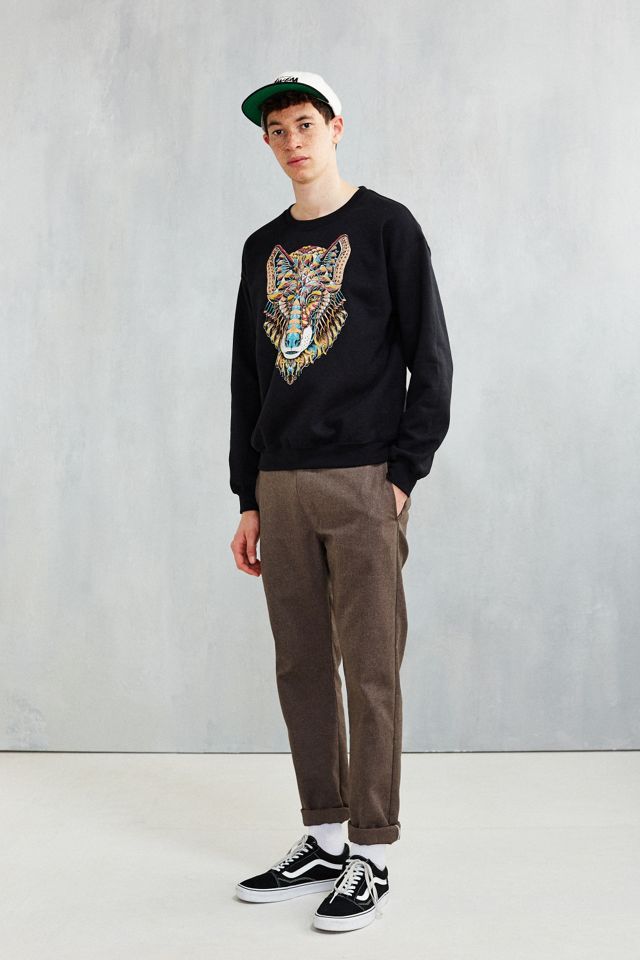 Riot Society Ornate Wolf Sweatshirt | Urban Outfitters Canada