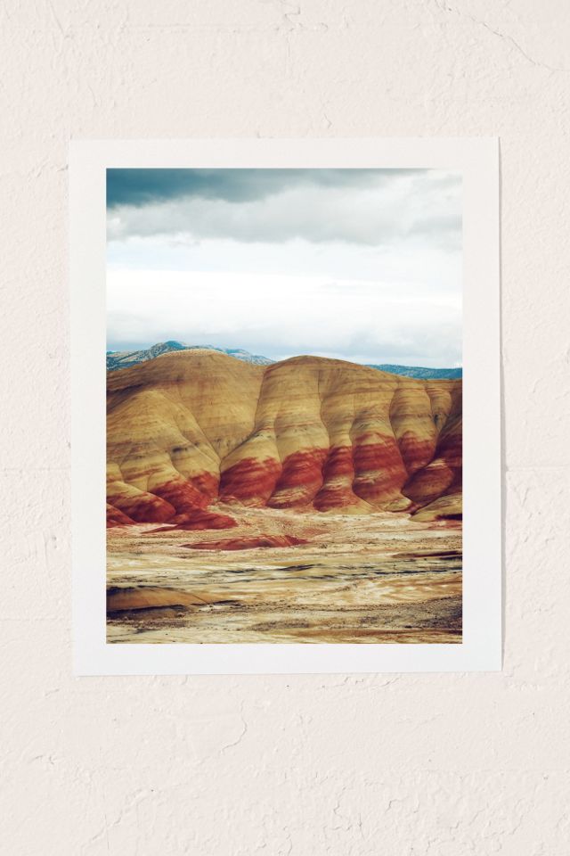 Kevin Russ Painted Hills Art Print | Urban Outfitters