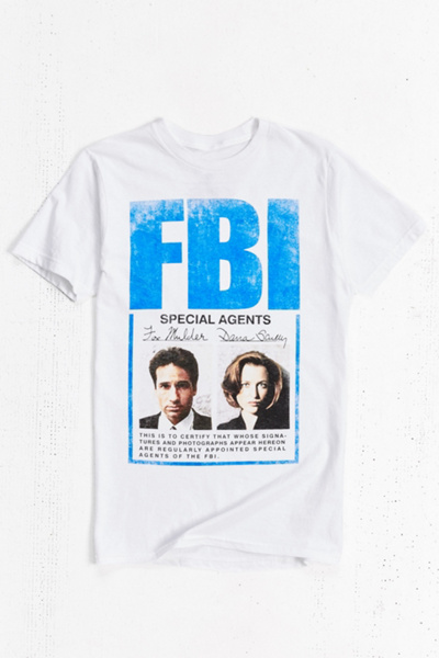 The X-Files FBI Tee | Urban Outfitters
