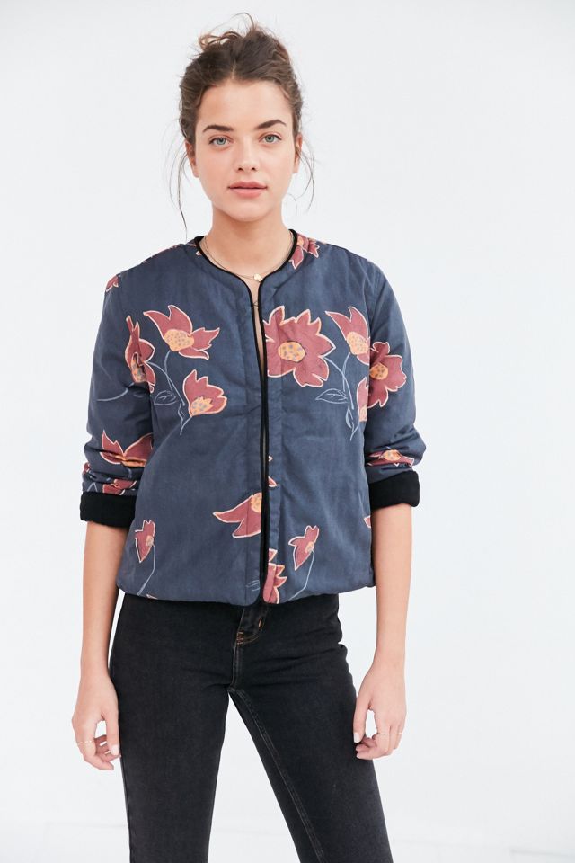 Kimchi Blue Wave Quilted Reversible Jacket | Urban Outfitters