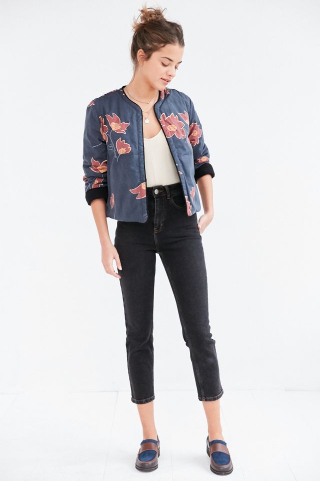 Kimchi Blue Wave Quilted Reversible Jacket | Urban Outfitters