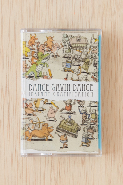 Dance Gavin Dance - Instant Gratification Cassette Tape | Urban Outfitters