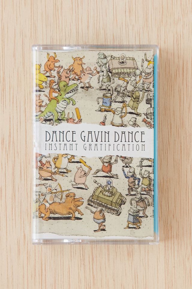 Dance Gavin Dance - Instant Gratification Cassette Tape | Urban Outfitters