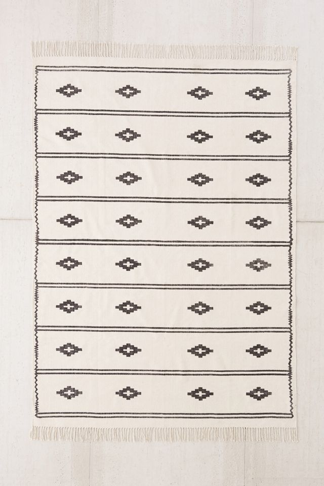 Ladder Printed Rug | Urban Outfitters