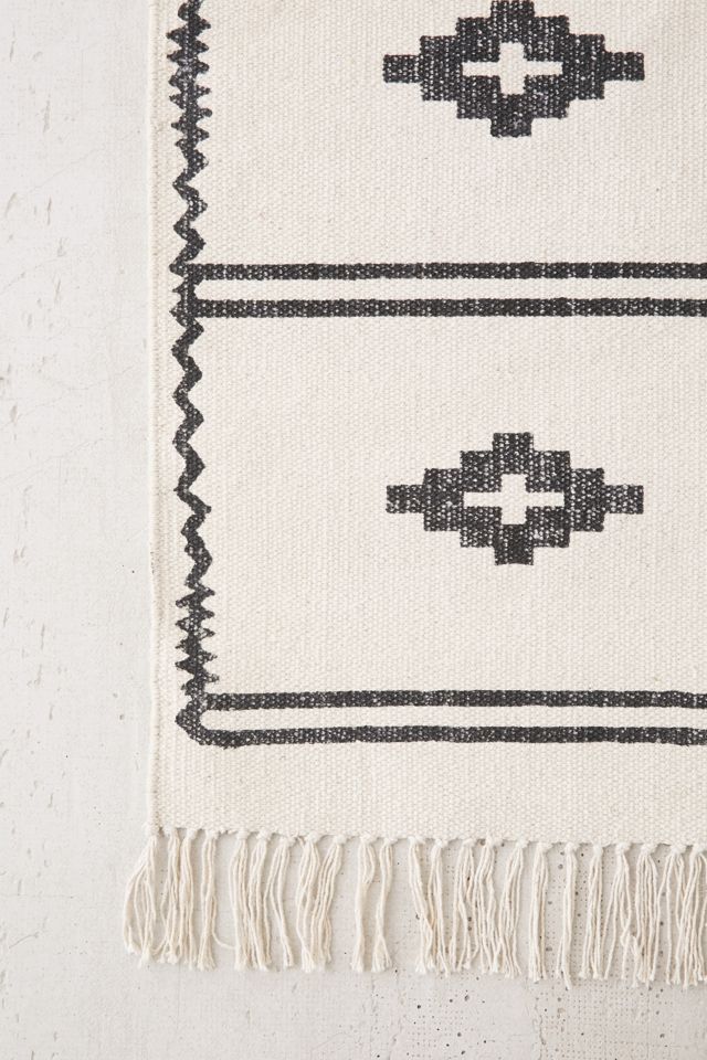 Ladder Printed Rug | Urban Outfitters