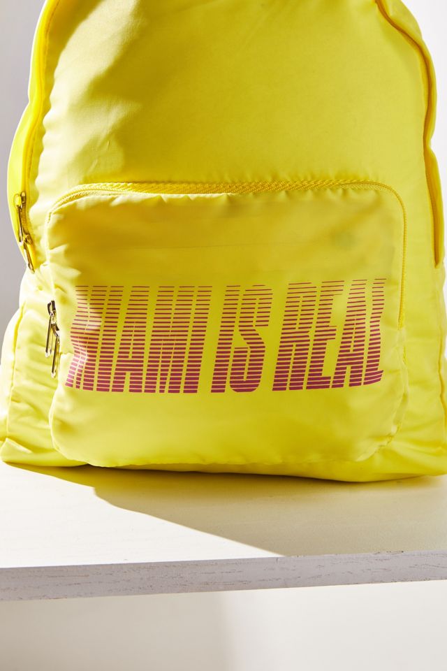 UO Souvenir Miami Packable Backpack | Urban Outfitters
