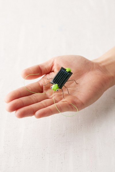 Mini Solar-Powered Grasshopper Toy | Urban Outfitters Canada