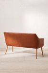 Nora Faux Leather Dining Bench | Urban Outfitters