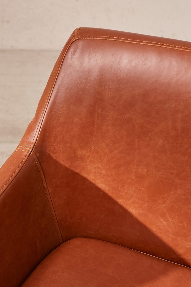 Nora Faux Leather Dining Bench | Urban Outfitters
