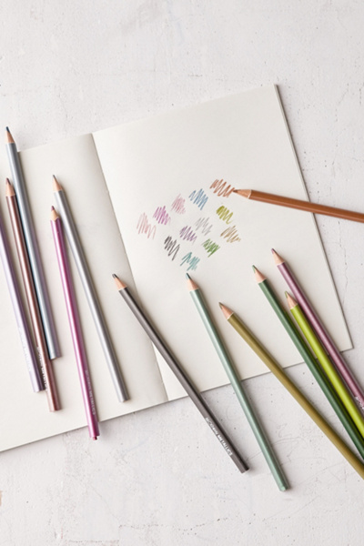 Metallic Colored Pencils Set | Urban Outfitters