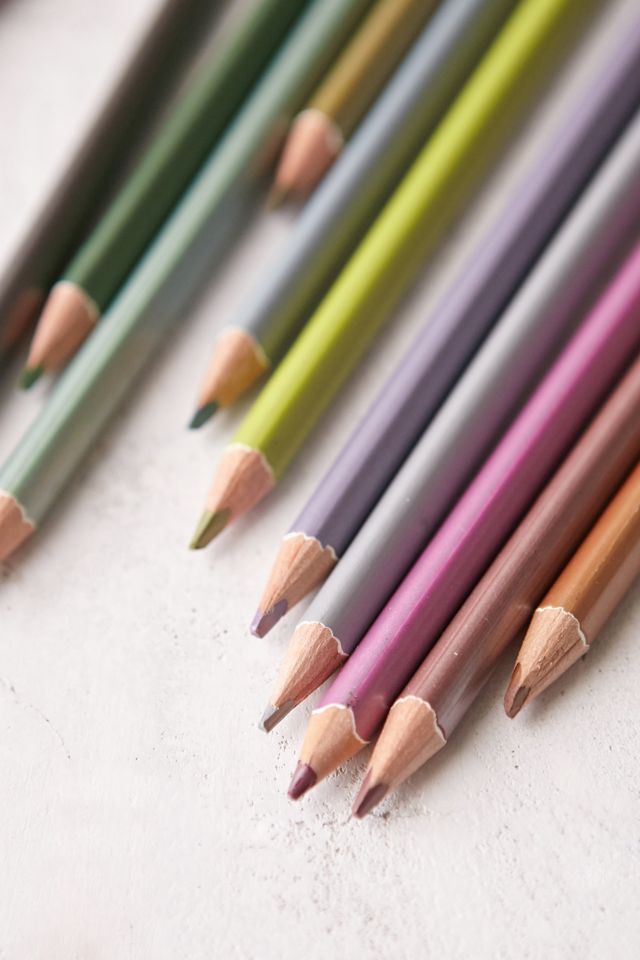 Metallic Colored Pencils Set | Urban Outfitters