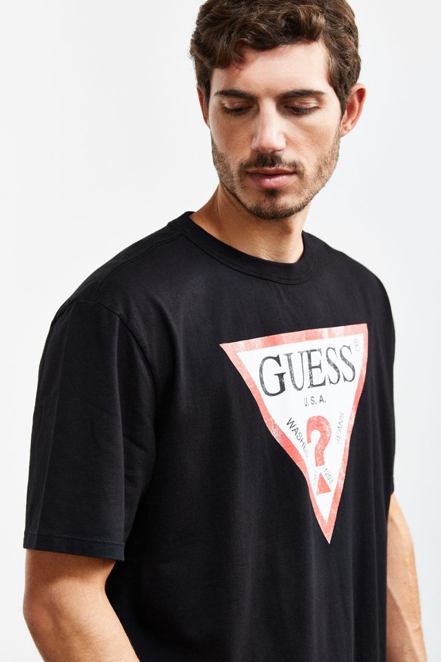 GUESS Oversized Logo Tee | Urban Outfitters