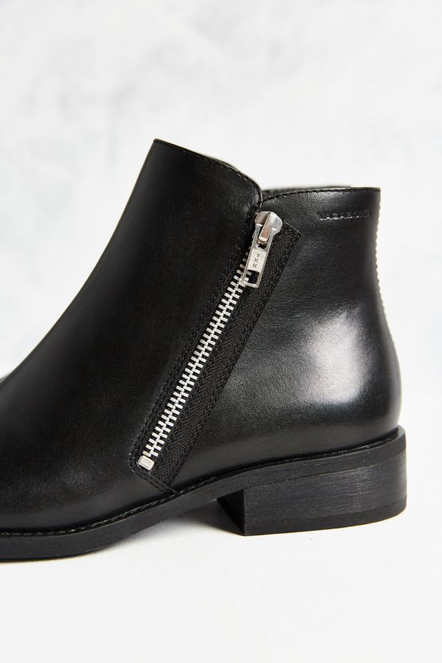 Vagabond Cary Leather Zip Ankle Boot | Urban Outfitters Canada