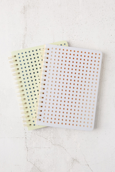 Mini Perforated Journal | Urban Outfitters