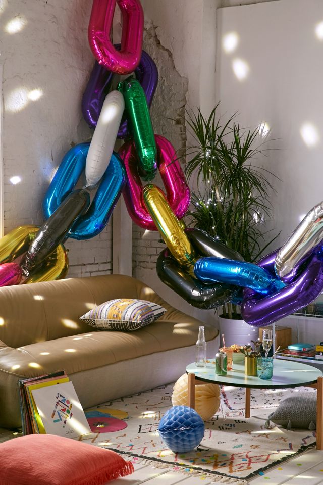 Chain Link Party Balloon | Urban Outfitters