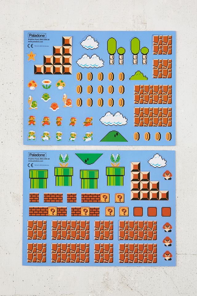 Super Mario Brother's Collector's Edition Magnets Set | Urban Outfitters