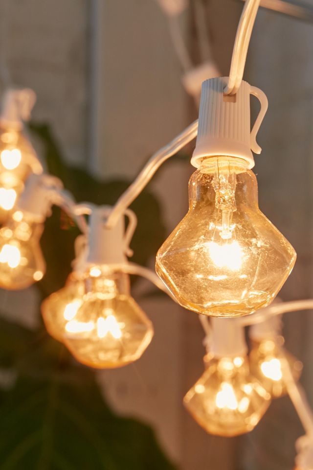 Faceted Bulb String Lights | Urban Outfitters