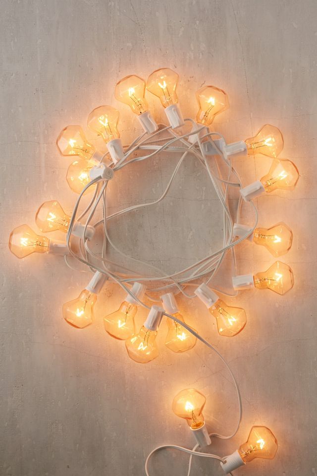 Faceted Bulb String Lights | Urban Outfitters