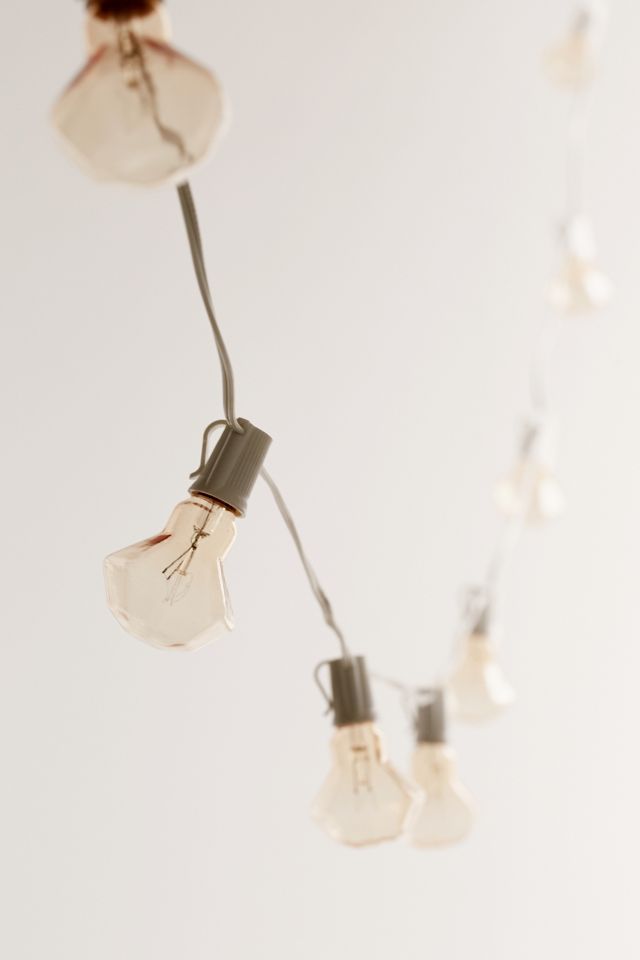 Faceted Bulb String Lights | Urban Outfitters