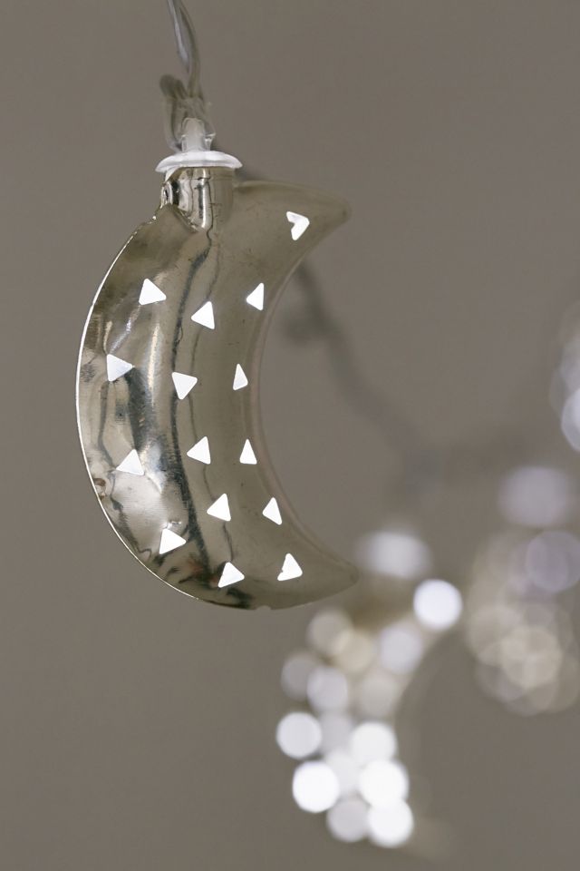 Crescent Moon String Lights | Urban Outfitters