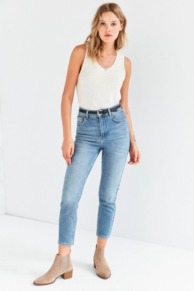 Ecote Textured Lace-Up Back Tank Top | Urban Outfitters