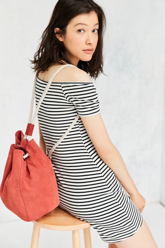 Rope Cord Bucket Backpack | Urban Outfitters