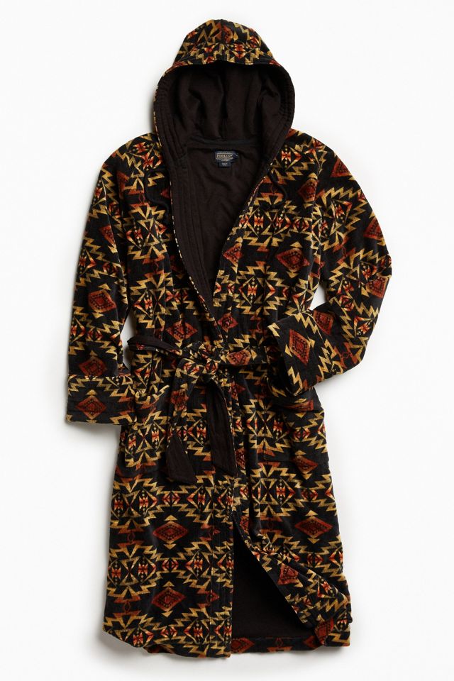 Pendleton Lined Terry Bath Robe | Urban Outfitters