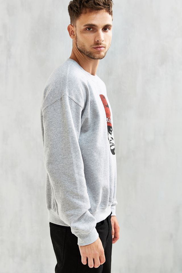 Nas Illmatic Fleece Crew Neck Sweatshirt | Urban Outfitters