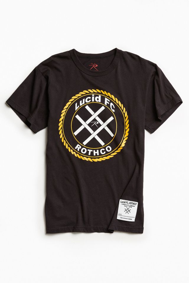 Rothco X Lucid FC Crest Logo Tee | Urban Outfitters