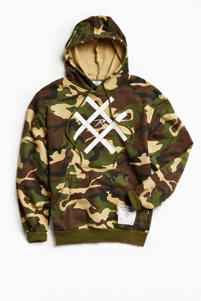 Rothco X Lucid FC Logo Hoodie Sweatshirt | Urban Outfitters