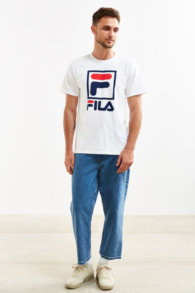 FILA Stacked Tee Urban Outfitters Canada