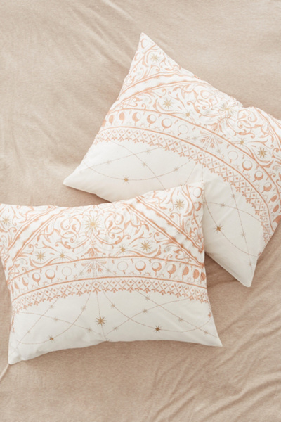 Celestial Foiled Sham Set | Urban Outfitters