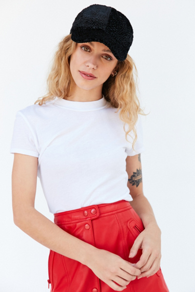 Fuzzy Baseball Hat | Urban Outfitters