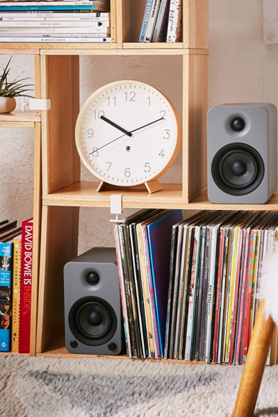 Umbra Rimwood Clock | Urban Outfitters