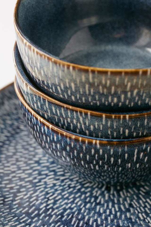 8-Piece Clay Reactive Glaze Dinnerware Set | Urban Outfitters