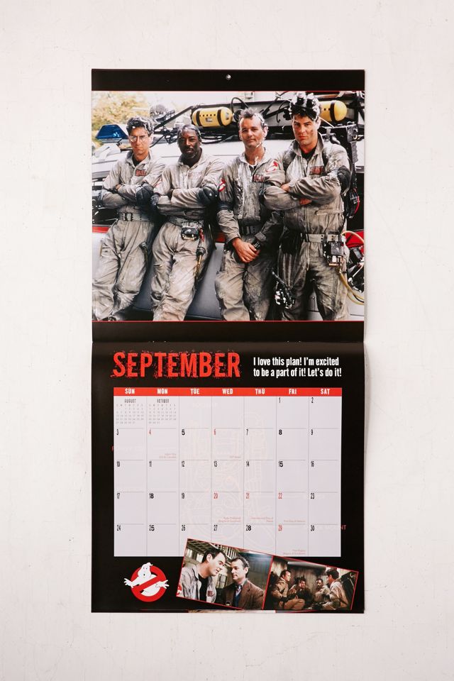 2017 Ghostbusters Wall Calendar | Urban Outfitters