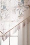 Shizuka Floral Fringe Window Valance | Urban Outfitters Canada