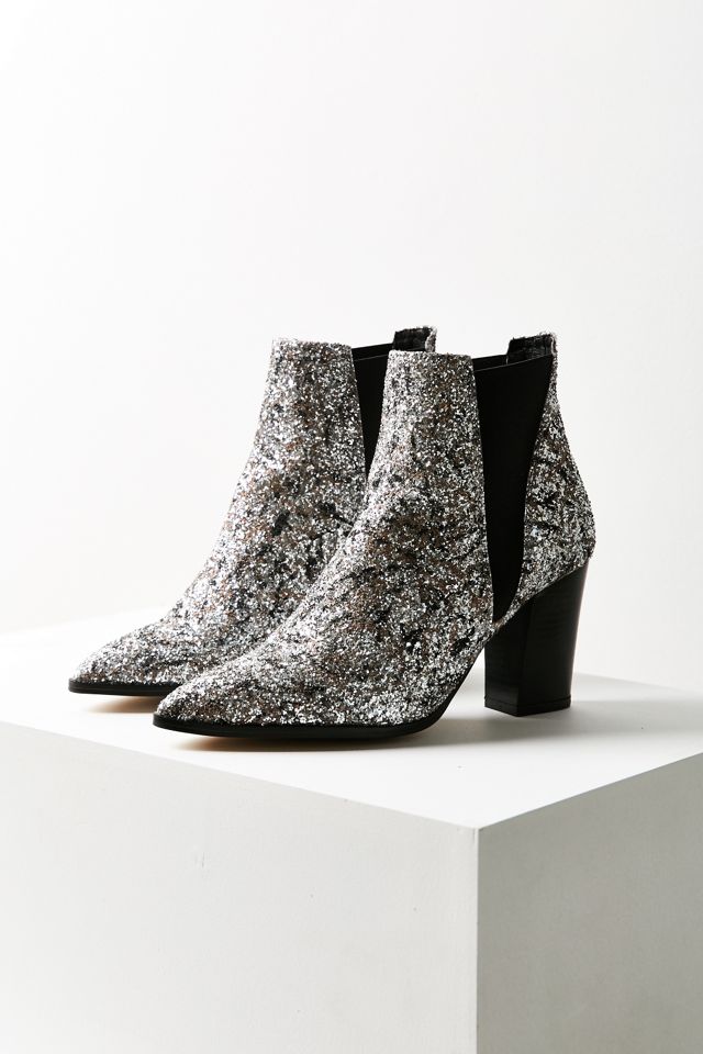 Intentionally Blank Glitter Chelsea Boot | Urban Outfitters Canada