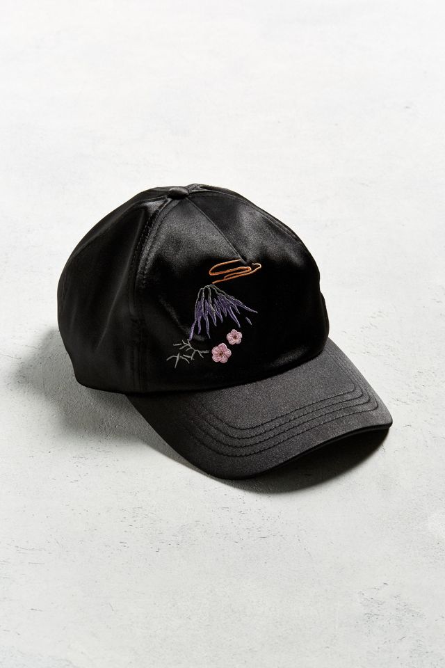 UO Satin Icon Baseball Hat | Urban Outfitters
