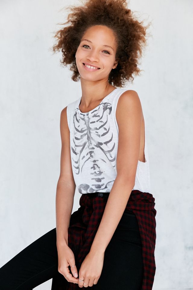 Future State Painted Rib Cage Muscle Tee | Urban Outfitters Canada