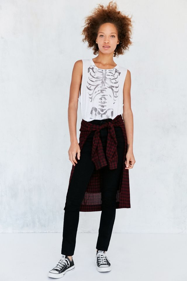 Future State Painted Rib Cage Muscle Tee | Urban Outfitters