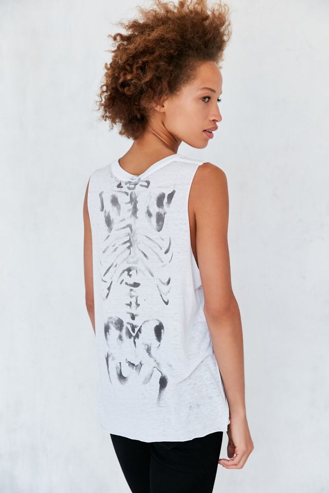 Future State Painted Rib Cage Muscle Tee | Urban Outfitters