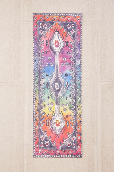 Magic Carpet Yoga Mats Rainbow Traditional Yoga Mat | Urban Outfitters ...