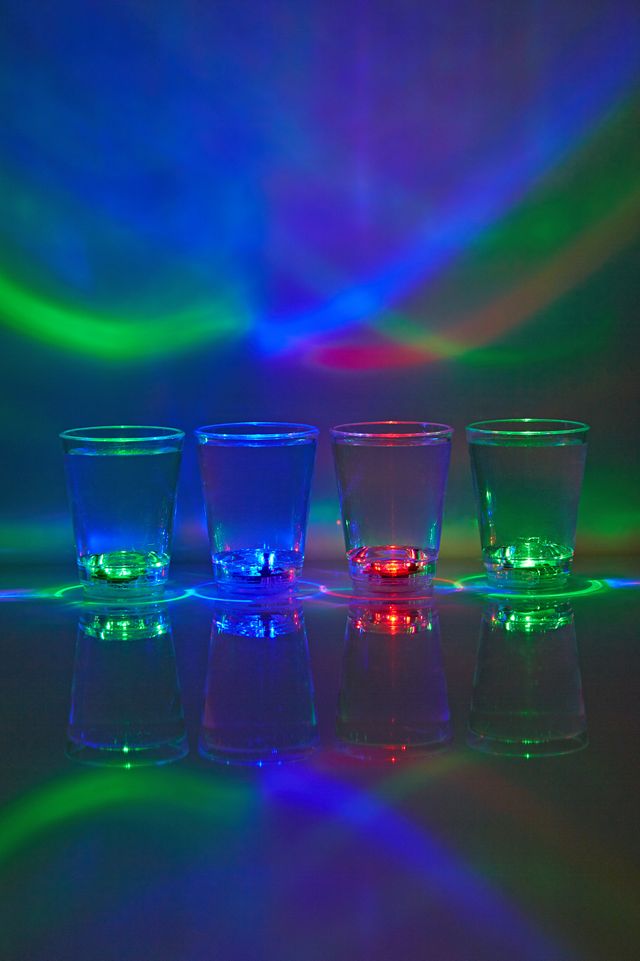 LED Shot Glass - Set Of 4 | Urban Outfitters