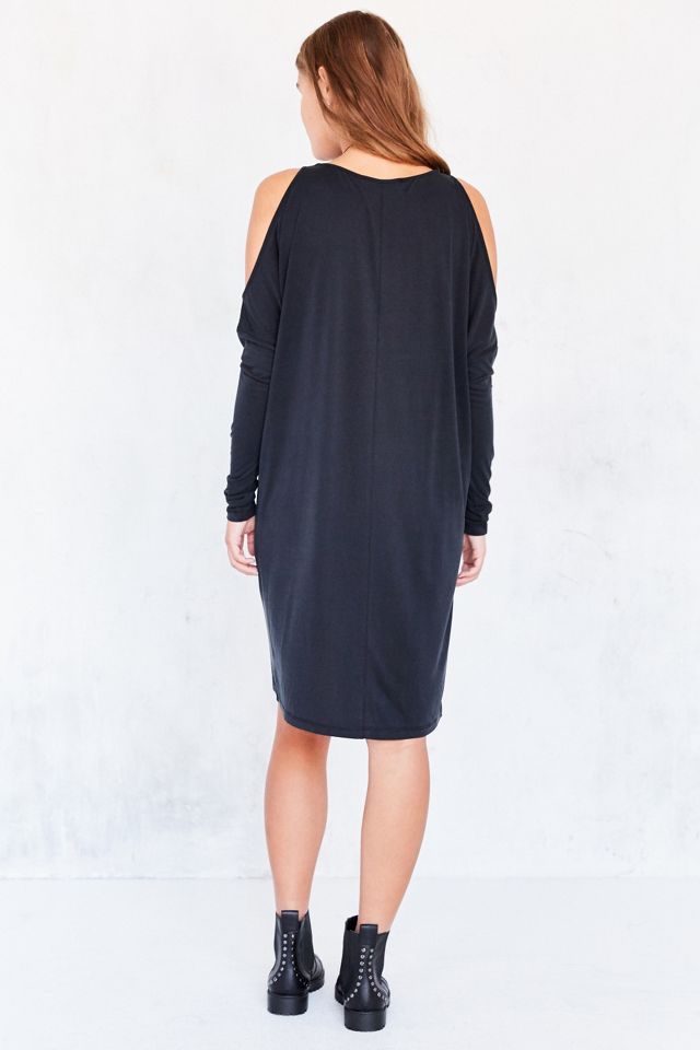 Silence + Noise Cold Shoulder Cocoon Mini Dress | Urban Outfitters Canada