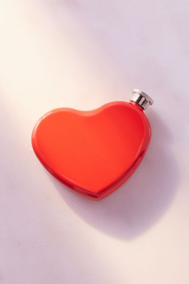 6-Oz Heart Flask | Urban Outfitters